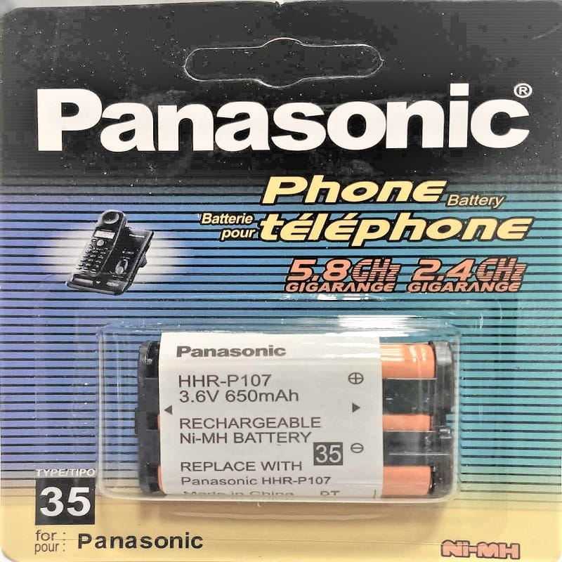 باتری شارژی پاناسونیک P107 - roshanaelectric